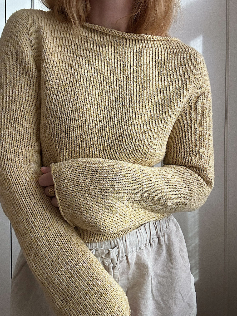 Blouse No. 1 - strikkeopskrift på dansk – MY FAVOURITE THINGS knitwear