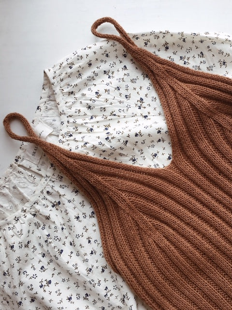 Camisole No. 2 - Knitting Pattern in English – MY FAVOURITE THINGS knitwear